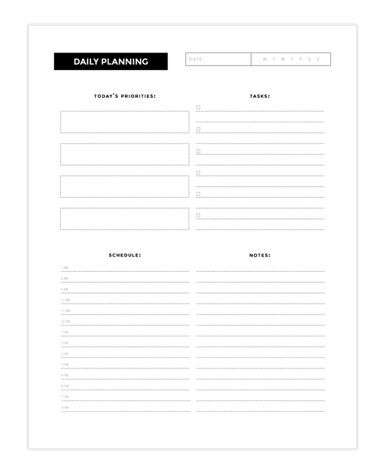 The Moonshot Planner - Digital Download